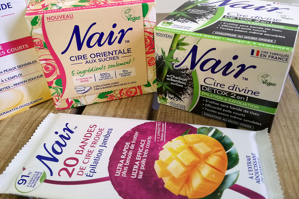 Nair : quatre innovations pour une épilation parfaite