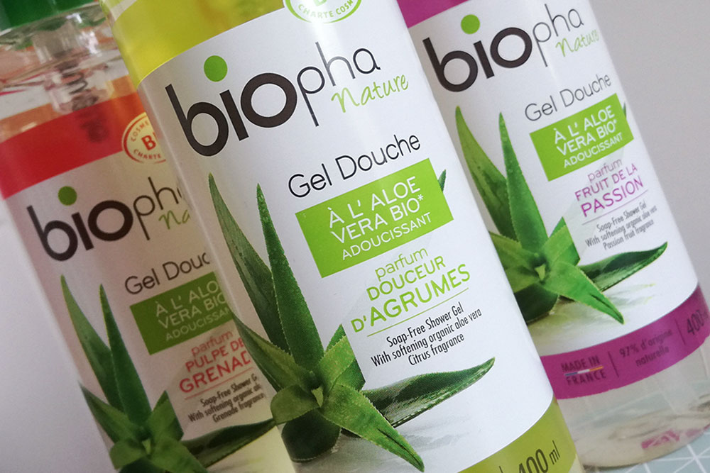 Biopha Nature : gels douche et shampooings 100% bio