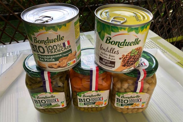 Bonduelle présente ses nouveaux légumes bio en bocaux de verre...