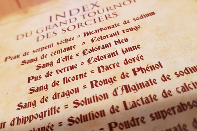 Fabulus Potium : des potions à concocter pour les apprentis sorciers