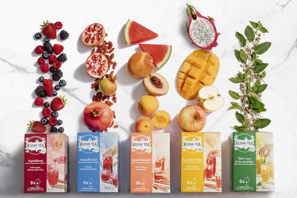 Les Glacés de Kusmi Tea, une collection bio délicieusement estivale