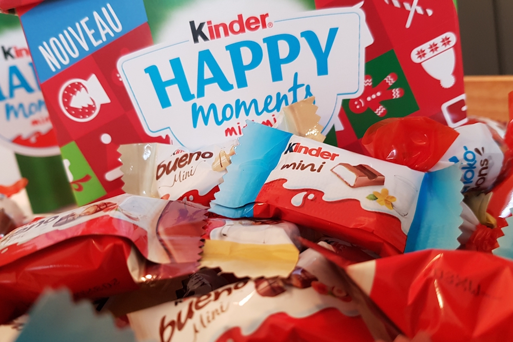 Happy Moments : une boîte cadeau avec les meilleures recettes de Kinder