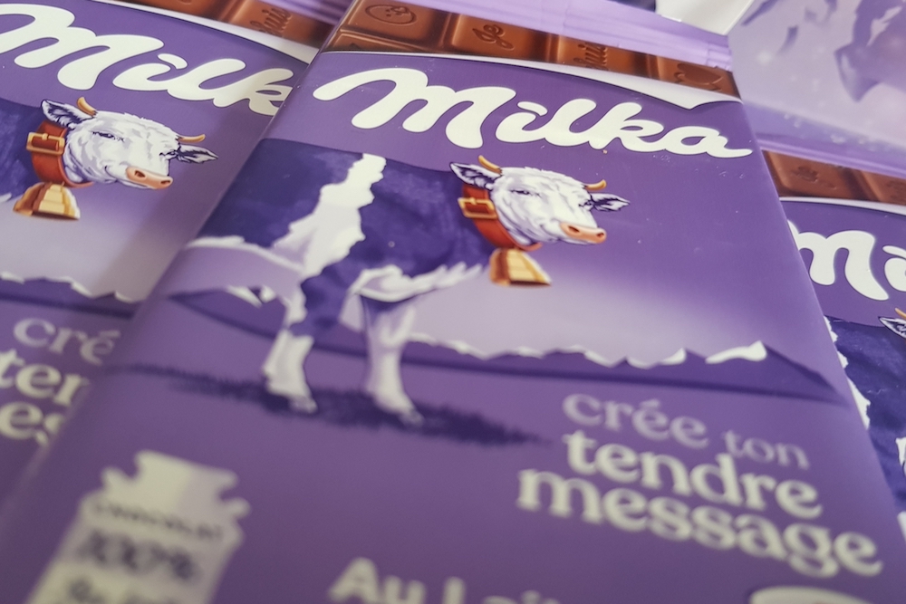 Milka lance la tablette Tendres Messages pour fêter ses 120 ans