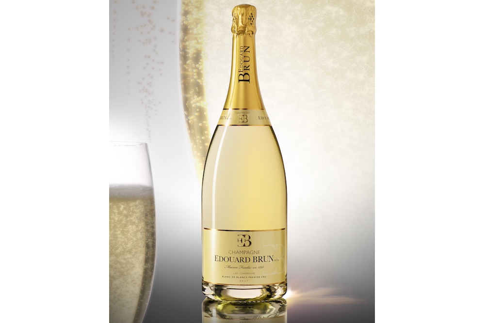 Champagne Edouard Brun : le Blanc de Blancs se déguste en magnum