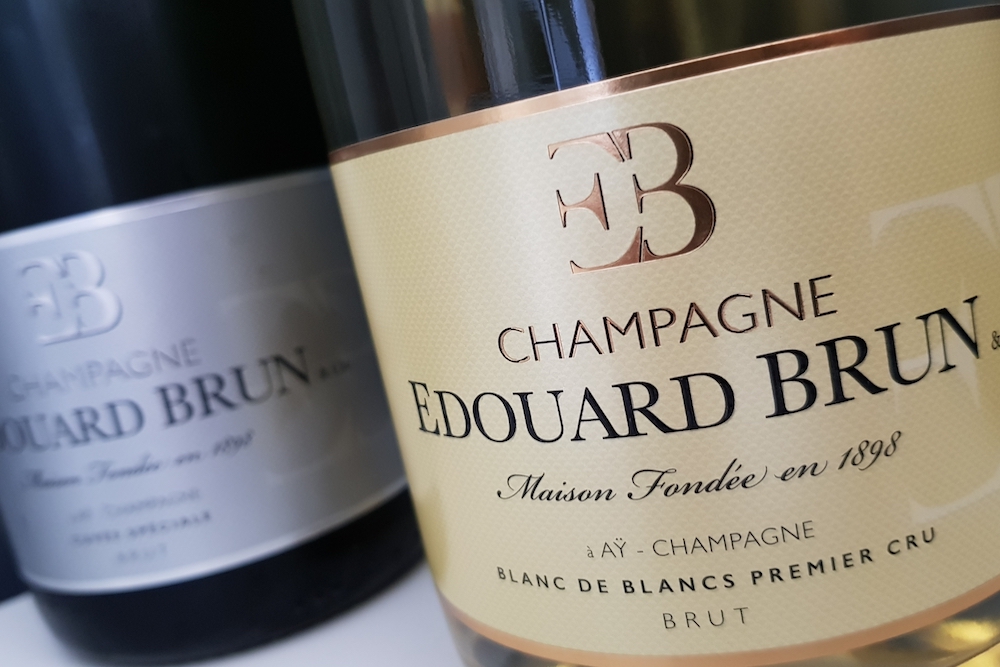 Champagne Edouard Brun : le Blanc de Blancs se déguste en magnum