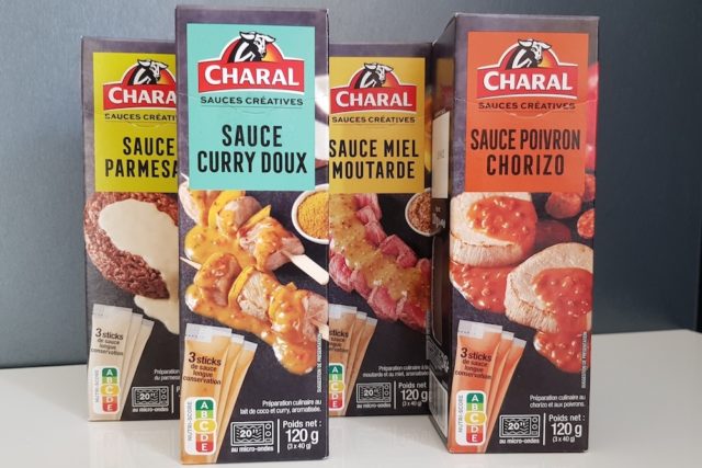 Charal : quatre Sauces Créatives en dosettes prêtes à déguster