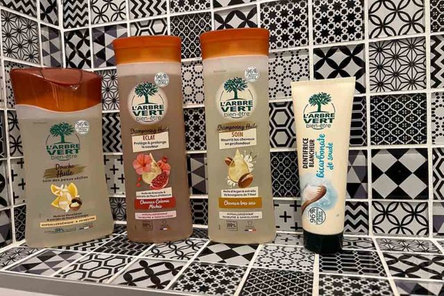 Shampooings et douche : nouveautés L'Arbre Vert