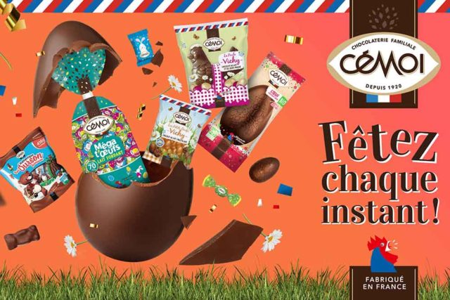 Chocolats de Pâques Cémoi : des nouveautés qui vont plaire aux enfants...
