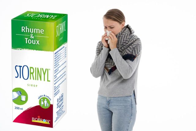Rhume et toux : traitez les avec Storinyl Sirop de Boiron