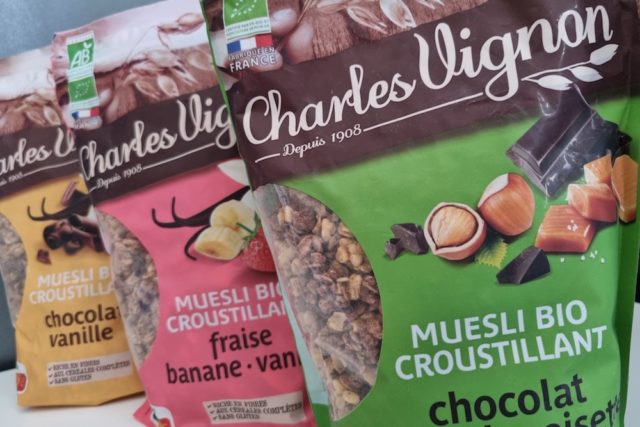 Charles Vignon : trois nouvelles recettes de Mueslis Bio pour la rentrée